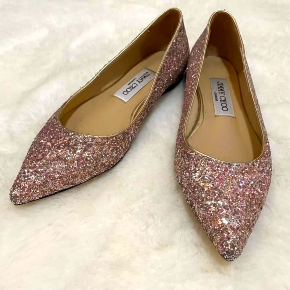 Jimmy Choo Pink Glitter - Gem
